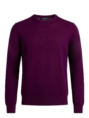 ARAGONA Sweater Plum Size Merino Wool, Cashmere - Purple