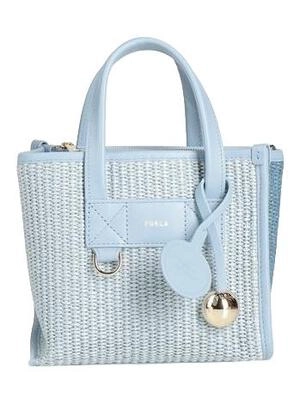 Furla Handbag Sky Leather, Cotton, Polyamide - Blue