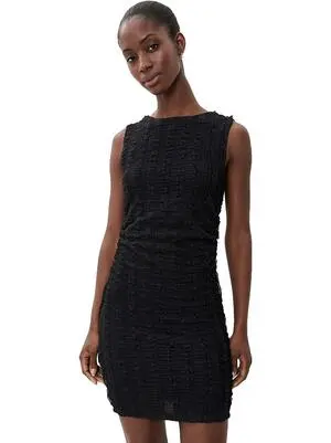 Veronica Beard Charissa Mini Dress - Black