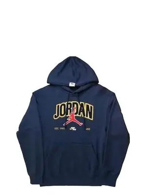 JORDAN Jumpman Pullover Hoodie - Midnight Navy