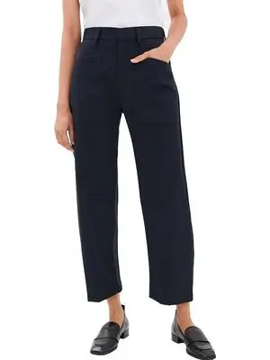 NILI LOTAN Shon Wool Pants - Midnight