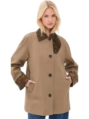 Marimekko Essee Solid Coat - Brown