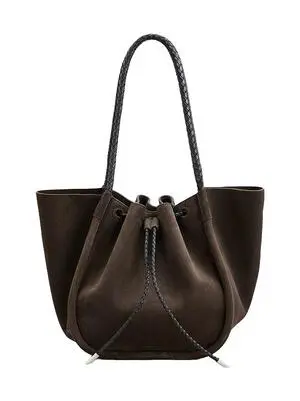 Proenza Schouler Large Ruched Tote Bag - Graphite