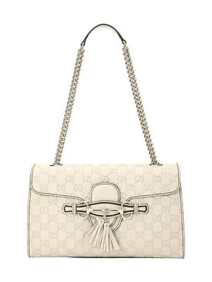 Gucci Emily Chain Shoulder Bag - Cream