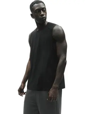 Alo Yoga Vapor Muscle Tank Top - Black