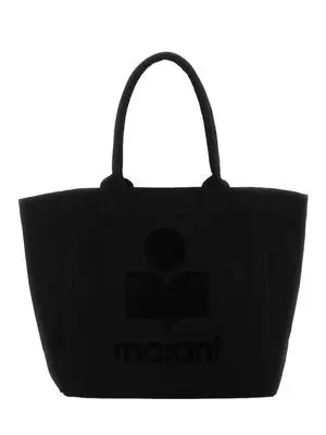 Isabel Marant Étoile Logo Canvas Tote Bag - Black