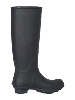 Barbour Logo Tall Rain Boots - Navy Blue