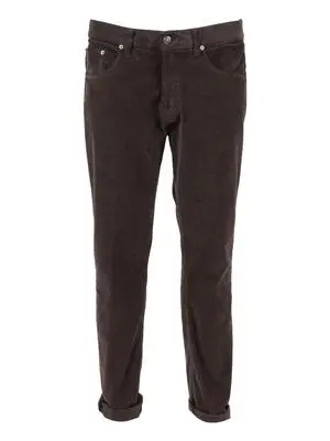 DONDUP Corduroy Trousers - Black