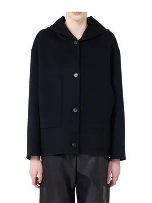 MAX MARA Hooded Virgin-wool Coat