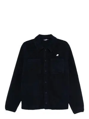 K-WAY Cameron Sherpa Polar Fleece Jacket - Blue