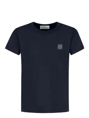 Stone Island Logo-patch T-shirt - Navy