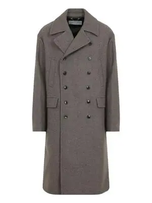 Dries Van Noten Long Sleeved Coat - Brown