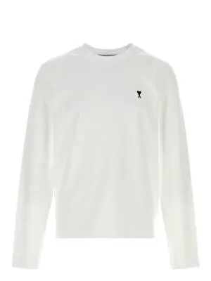 AMI Paris Cotton T-shirt - White