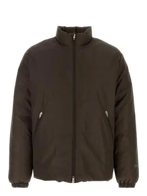 JIL SANDER Chocolate Polyester Down Jacket - Brown