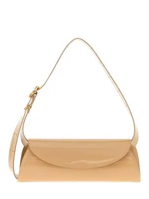 JIL SANDER Skin Pink Leather Small Cannolo Shoulder Bag - Multicolor