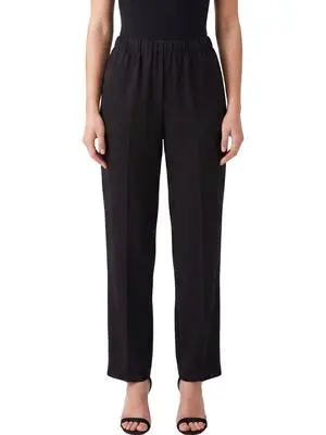 Fabiana Filippi Fabiana Filippi Trevi Wool Blend Palazzo Trousers Blue