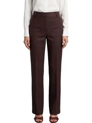 Victoria Beckham Tailored Trousers - Violet