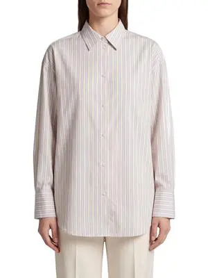 TOTEME Toteme Striped Shirt Yellow