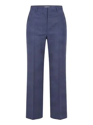 Max Mara Max Mara Studio Tailored Trousers Blue
