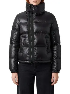 Sacai X Carhartt Wip Short Waterproof Technical Nylon Down Jacket - Black