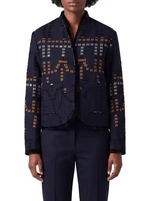 FORTE_FORTE Jacket - Blue