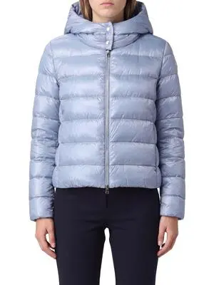 Herno Short Water-repellent Quilted Nylon Down Jacket With Hood - Blue