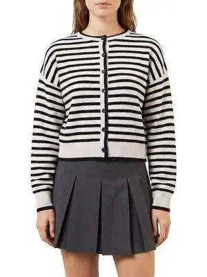 LISA YANG LISA YANG Striped Cardigan
