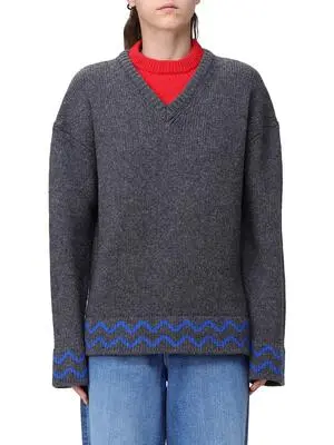 Marni V-neck Sweater - Grey