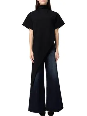 Alaïa Alaïa Asymmetrical Top Black