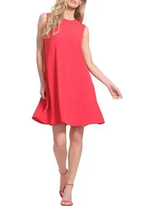 ISAAC MIZRAHI NEW YORK A-line Sleeveless Dress - Red