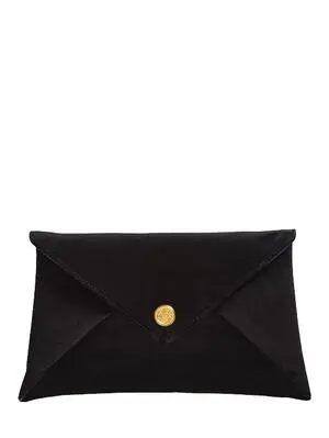 ALTUZARRA Altuzarra Medallion Velveteen Envelope Clutch