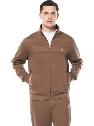 SERGIO TACCHINI Lineo Track Jacket - Chocolate Chip