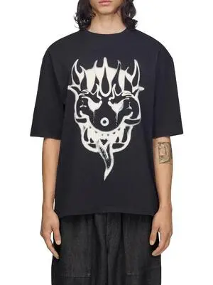 Y3 Chito Graphic Short Sleeve Tee - Black