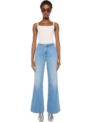 MOTHER MOTHER The Braided Hustler Roller Sneak Tomorrow Never Knows Jeans