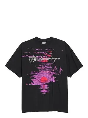 Balenciaga Dream Medium Fit T-shirt - Black