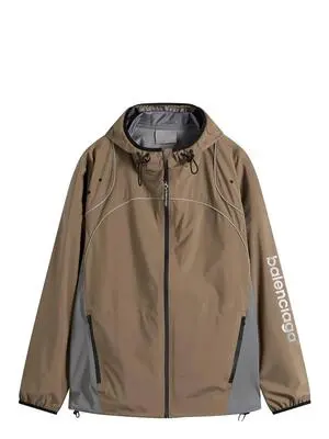 Balenciaga Techwear Zip-up Jacket - Grey