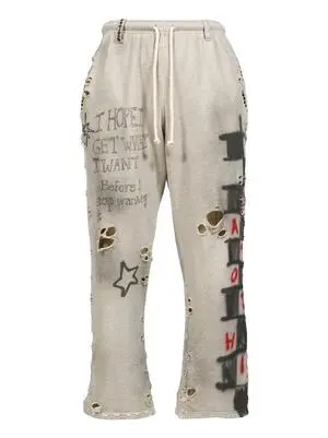 SATOSHI NAKAMOTO Get What I Want Sweatpant Heather - Grey