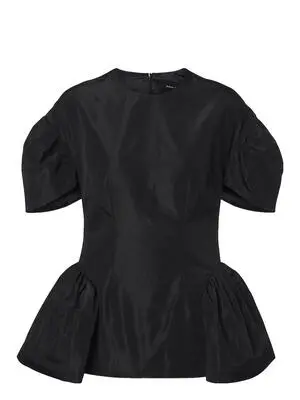 Simone Rocha Peplum Top - Black