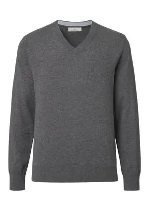 Arch4 Arch4 Mr Harrison Cashmere V-Neck Sweater Grey