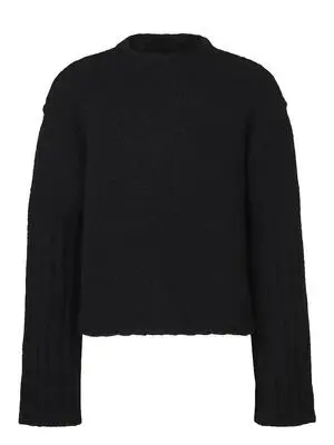 Rick Owens Cashmere And Silk Sweater - Black
