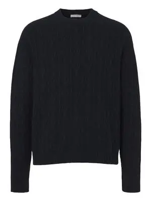 THE ROW The Row Nanni Cable-Knit Cashmere Sweater