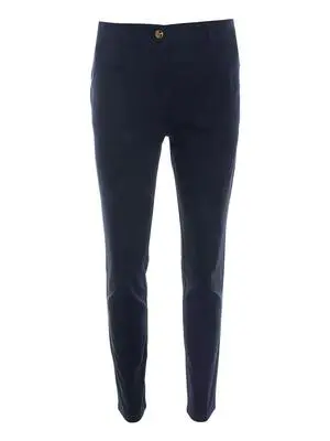 Escada High-rise Straight-leg Trousers - Blue
