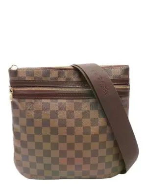 LOUIS VUITTON 2009 Bosphore Damier Ebene Cross Body Bag