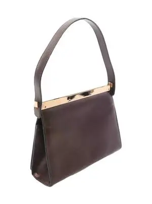 GUCCI 2000s Metal-bar Tote Bag