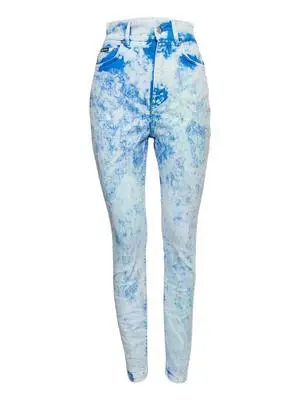 DOLCE & GABBANA Dolce & Gabbana Tie-Dye Denim Jeans
