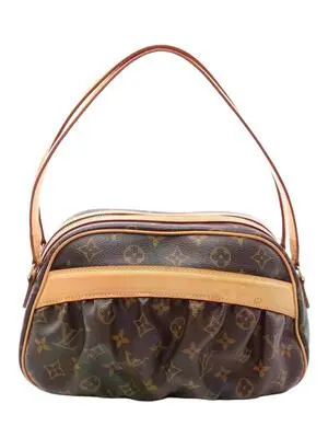 LOUIS VUITTON 2006 Clara Monogram Canvas Shoulder Bag - Brown