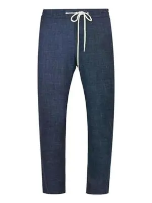 TOMBOLINI Zero Gravity Drawstring Waist Trousers - Blue