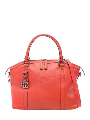 Gucci 2000s Interlocking G Tote Bag - Red