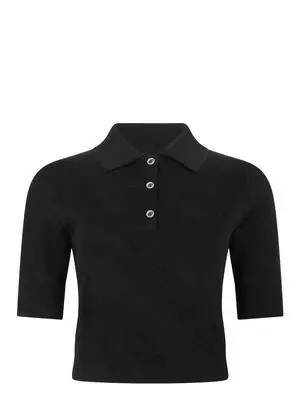 PHILIPP PLEIN Jacquard-monogram Polo Shirt
