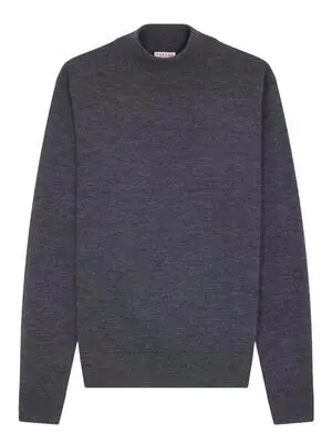 FURSAC FURSAC High Neck Wool Sweater Grey